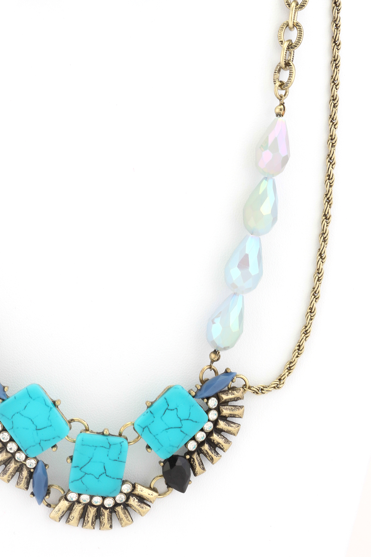 Acrylic Jewel Necklace Set - Necklaces