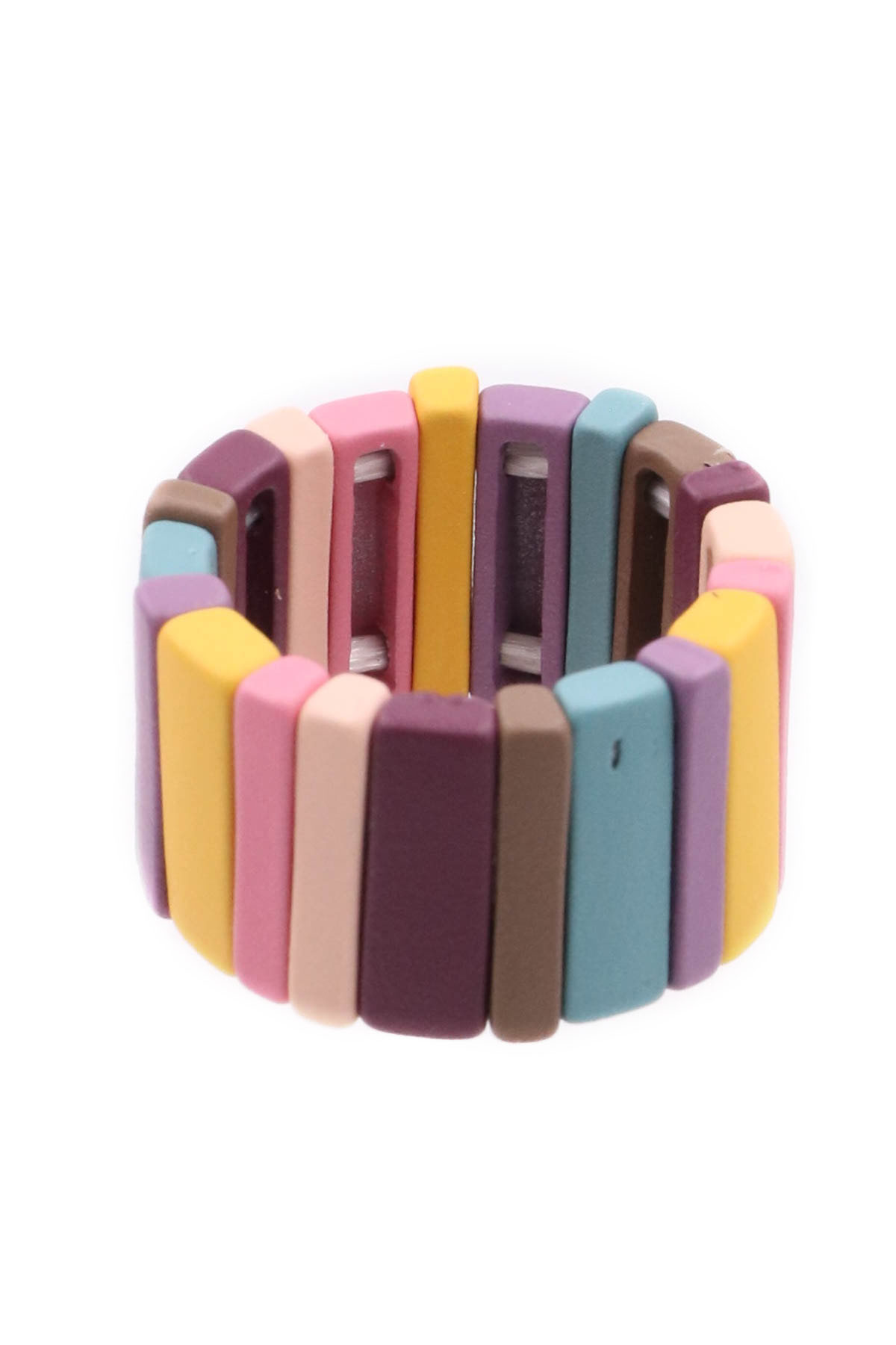 MLT3 Matte Metal Stretch Ring - Rings