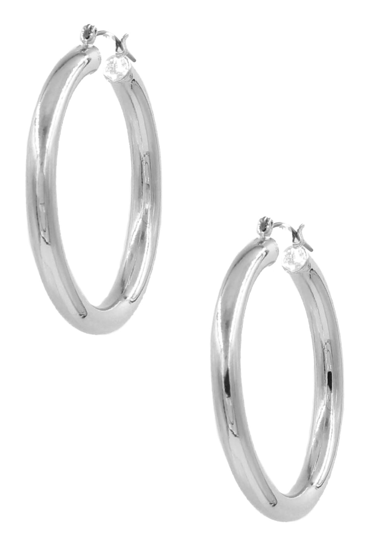 GOLD Metal Hoop Earrings