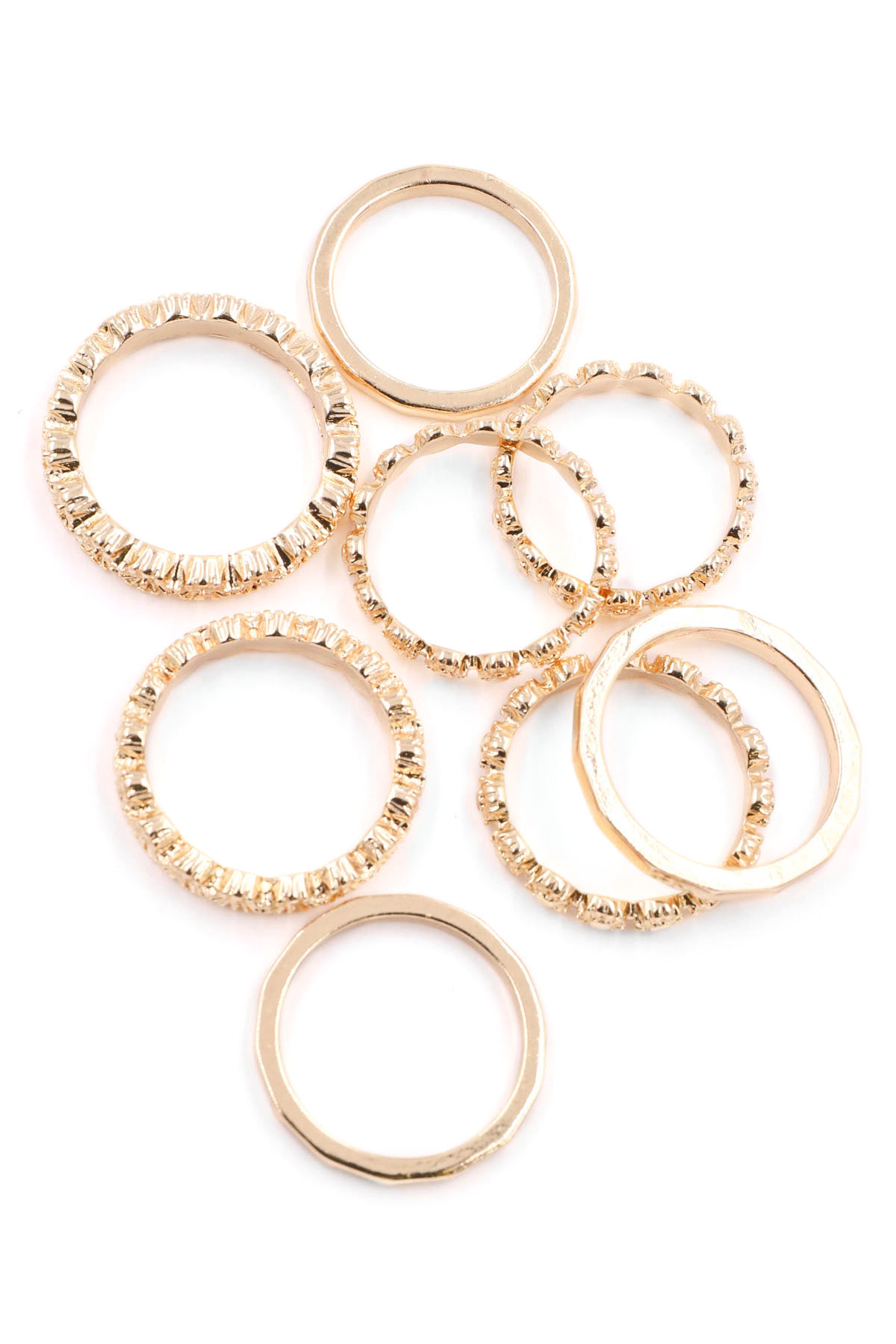 GOLD Assorted Ring Set - Rings