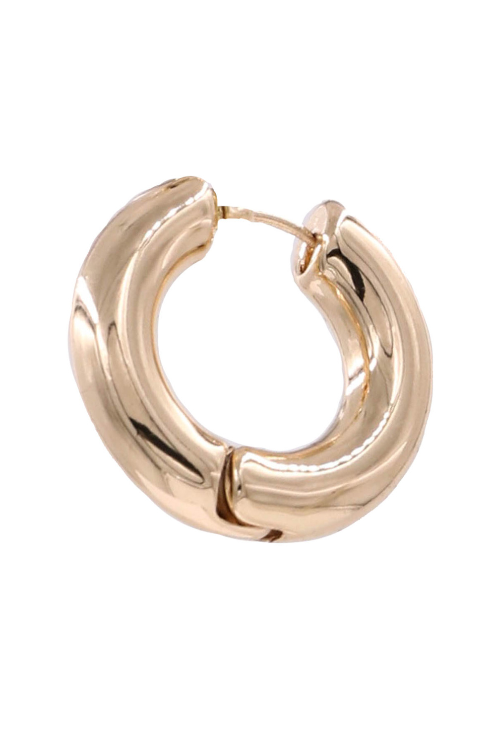 GOLD Metal Hoop Earrings