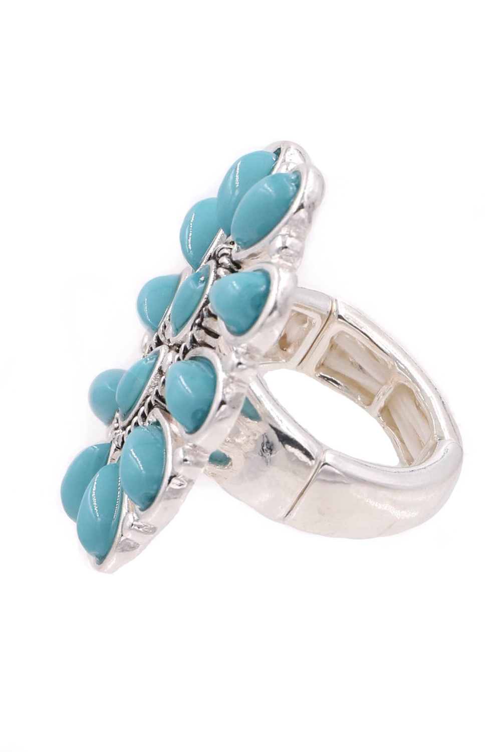 TURQUOISE Western Stone Ring - Rings