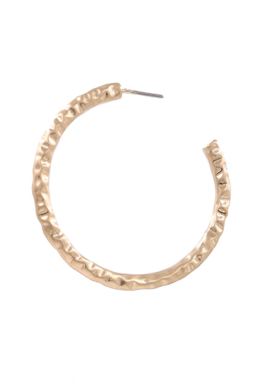 GOLD Metal Hoop Earrings