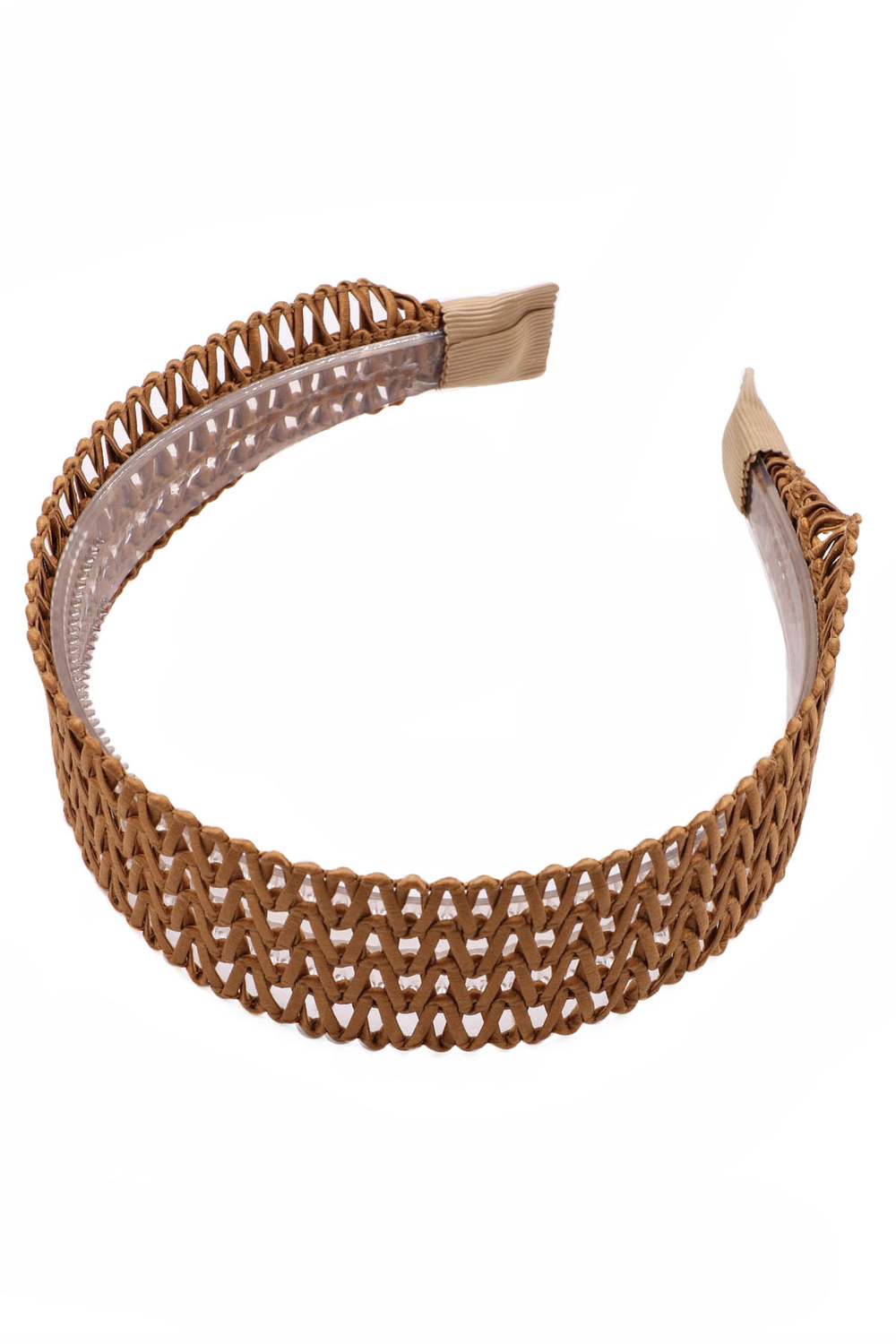 IVORY Rattan Headband - Hair Accessories